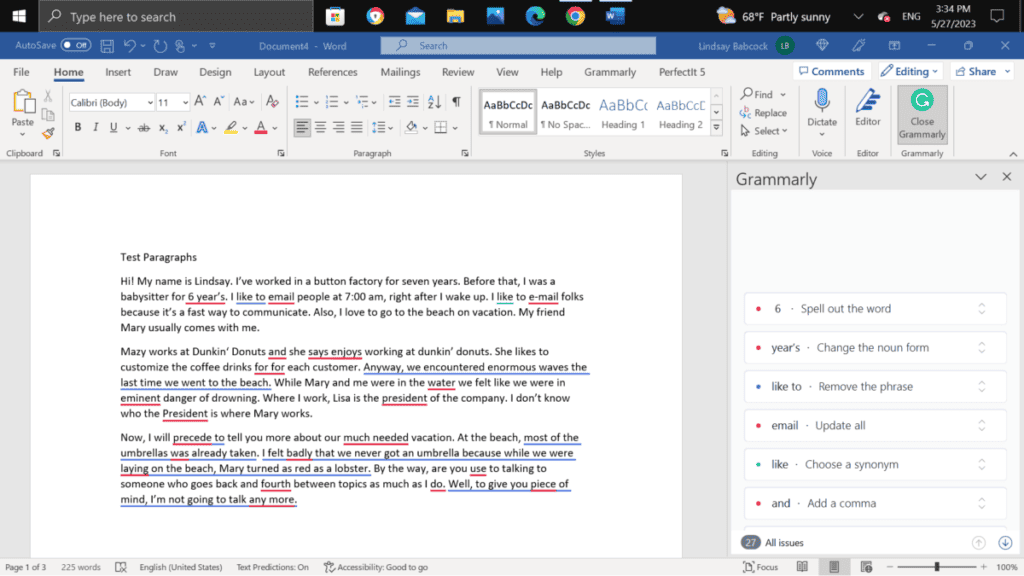 Grammarly Free vs. Premium (Put to the Test in 2023!) - Om Proofreading