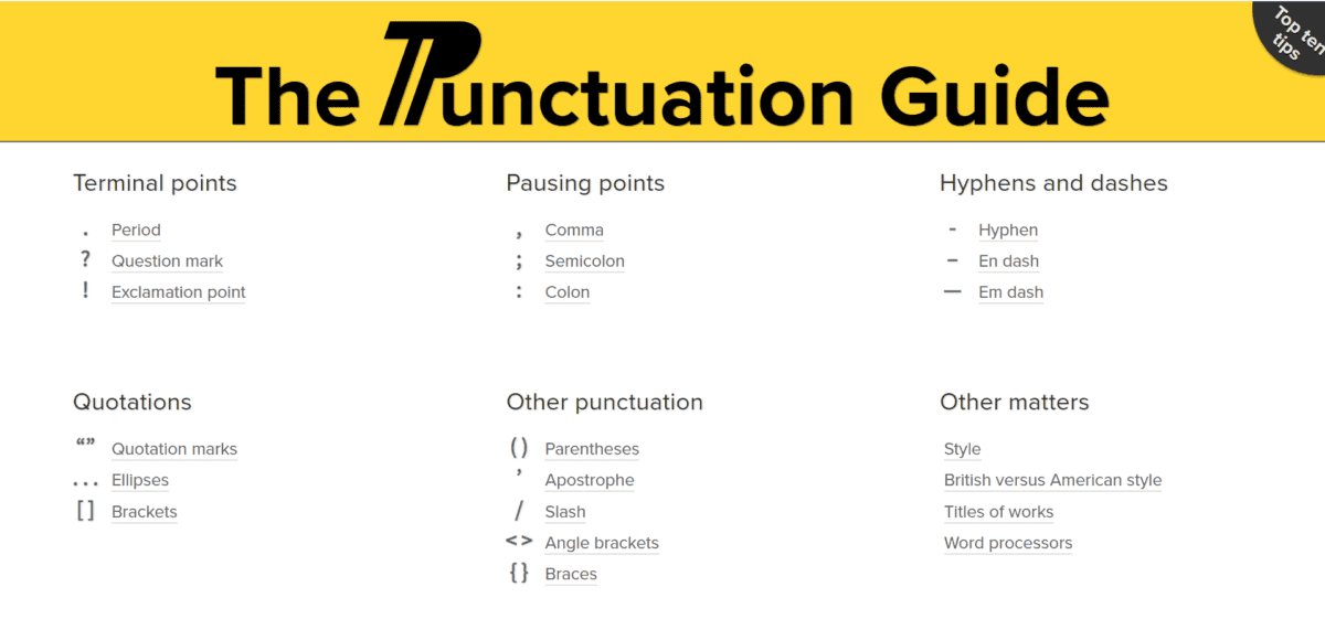 15 Effective Ways to Improve Your Punctuation - Om Proofreading